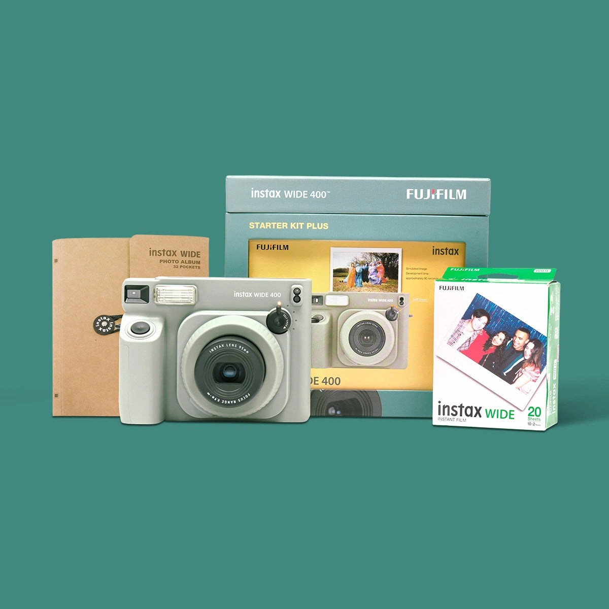 Buy Instax Wide 400 Starter Kit Plus Online | Fujifilm Instax