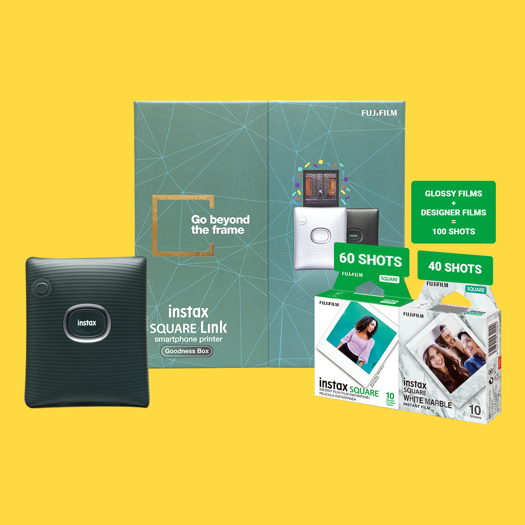 Buy Instax Square Link Printer Goodness Box | Fujifilm Instax