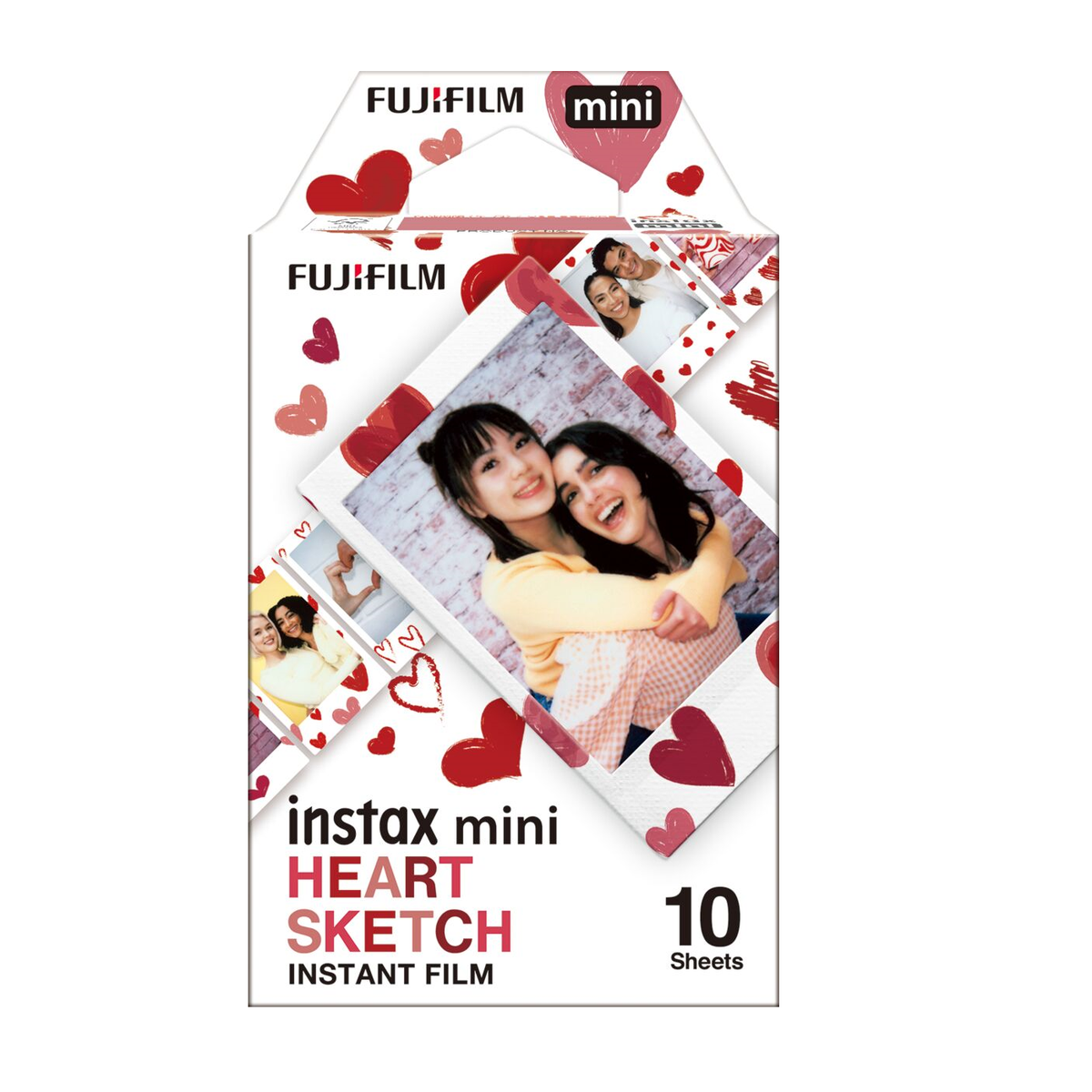 Buy Instax Mini Heart Sketch Film Online | Fujifilm Instax